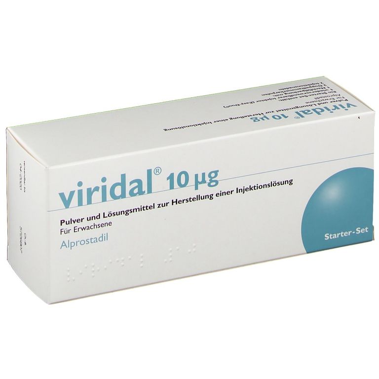 Viridal 10 mcg Starter Set Applik.+ 2 Karpulen 1 St mit dem E-Rezept ...