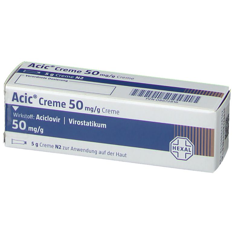 Acic® Creme 50 mg/g 5 g mit dem E-Rezept kaufen - Shop Apotheke