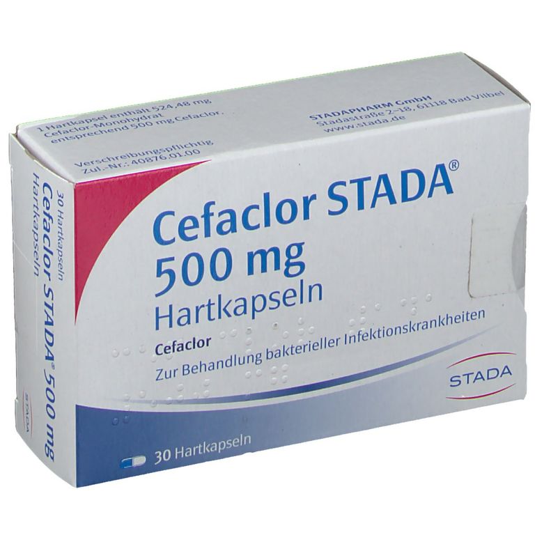 Cefaclor STADA® 500 mg 30 St mit dem E-Rezept kaufen - Shop Apotheke