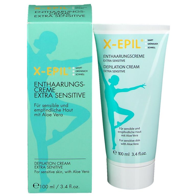 X-Epil Enthaarungscreme Sensitive 100 ml - Shop Apotheke