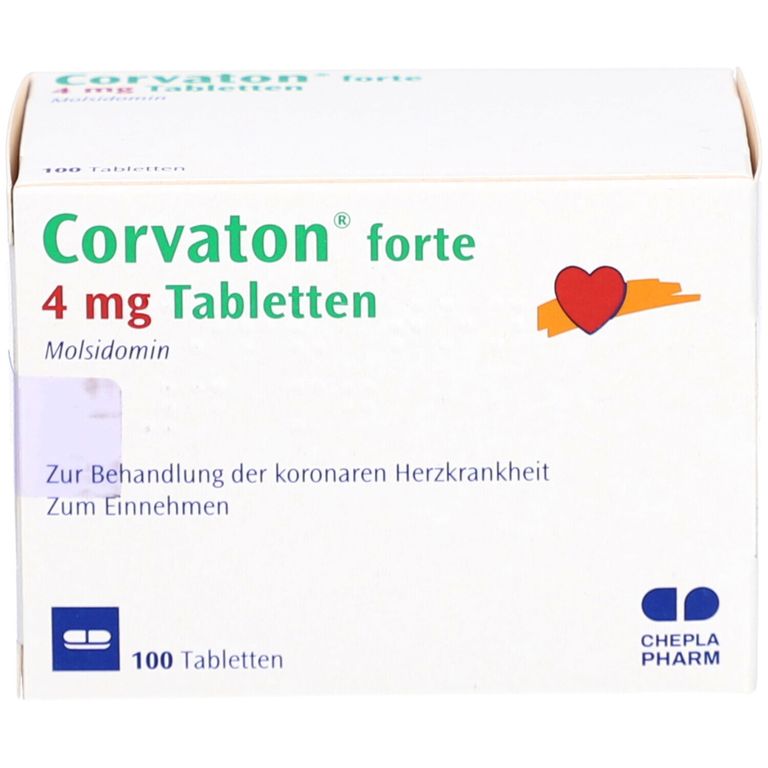 Corvaton® forte 4 mg 100 St mit dem E-Rezept kaufen - Shop Apotheke
