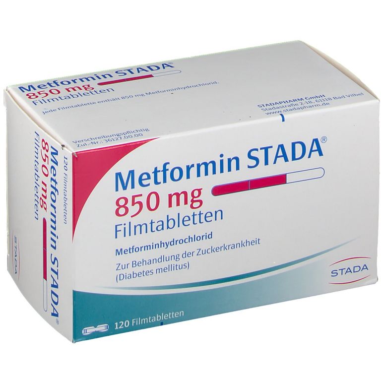 Metformin STADA® 850 mg 120 St mit dem E-Rezept kaufen - Shop Apotheke