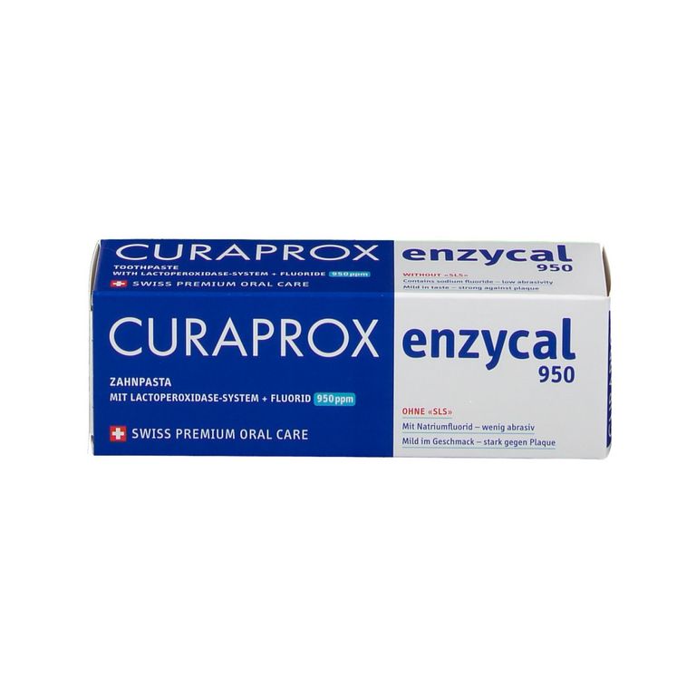 Curaprox® enzycal 950 ppm fluoride 75 ml - Shop Apotheke