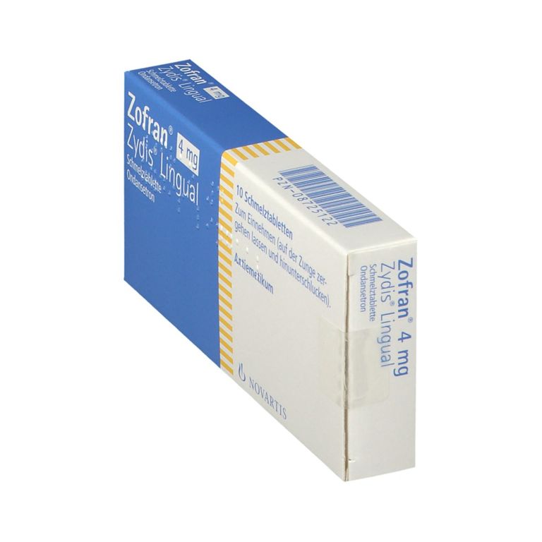 Zofran® 4 mg Zydis® Lingual 10 St mit dem E-Rezept kaufen - Shop Apotheke
