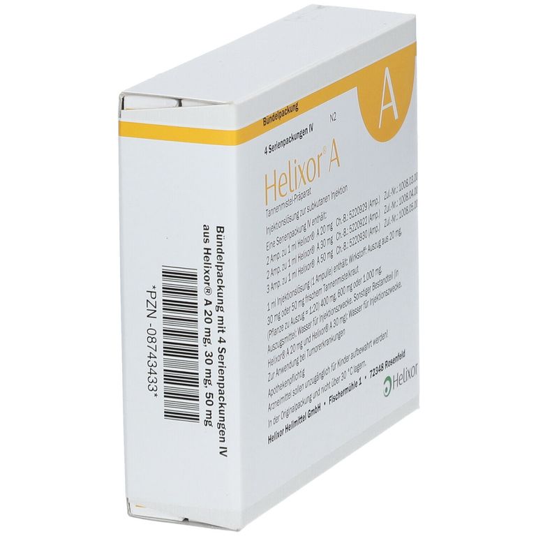 Helixor® A Serienpackung IV 4x7 St - Shop Apotheke