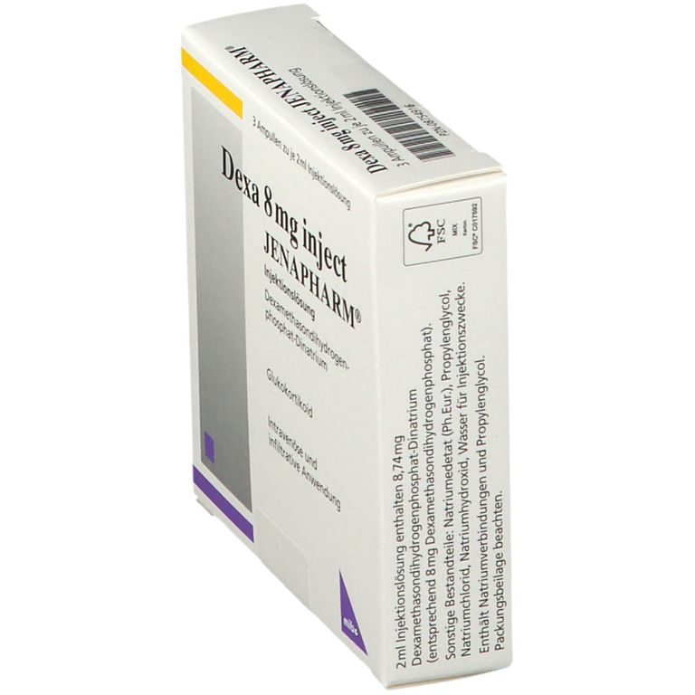 Dexa 8 mg 3x2 ml mit dem E-Rezept kaufen - Shop Apotheke