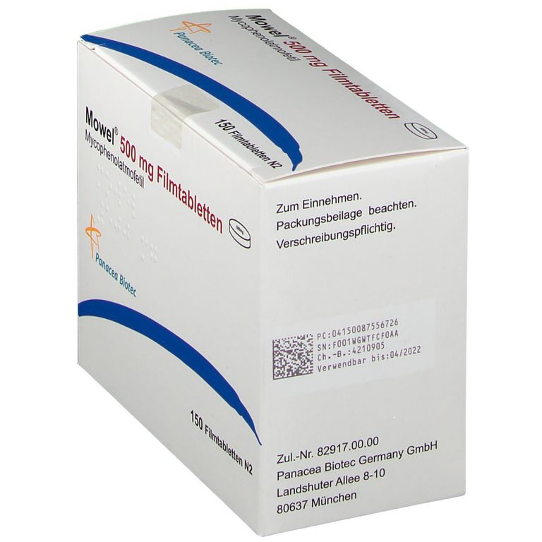 Mowel® 500 mg 150 St mit dem E-Rezept kaufen - Shop Apotheke