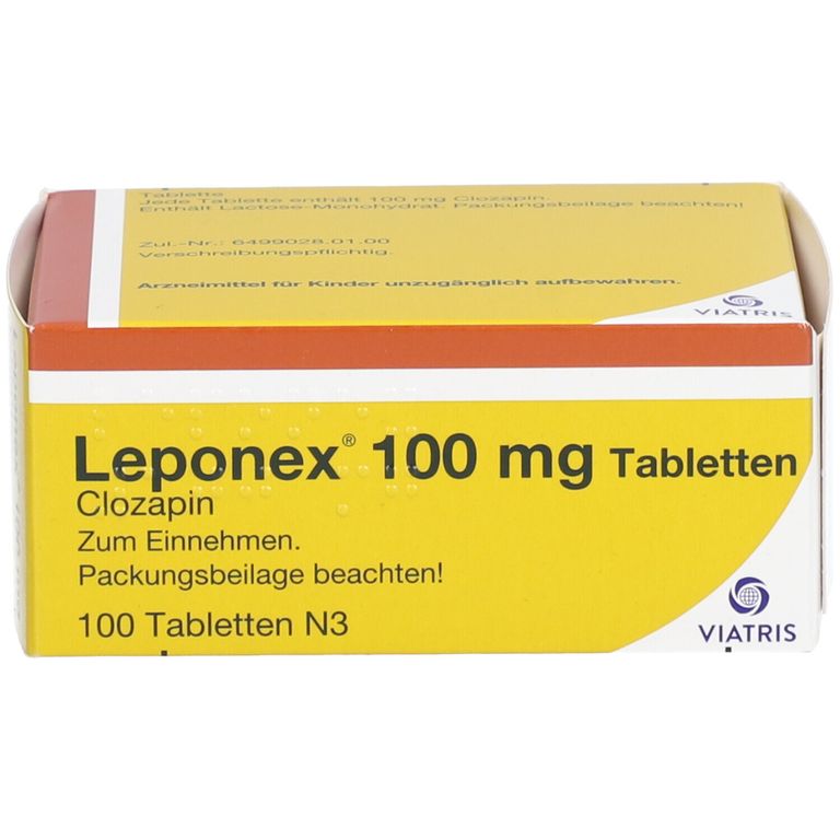 Leponex® 100 mg 100 St mit dem E-Rezept kaufen - Shop Apotheke