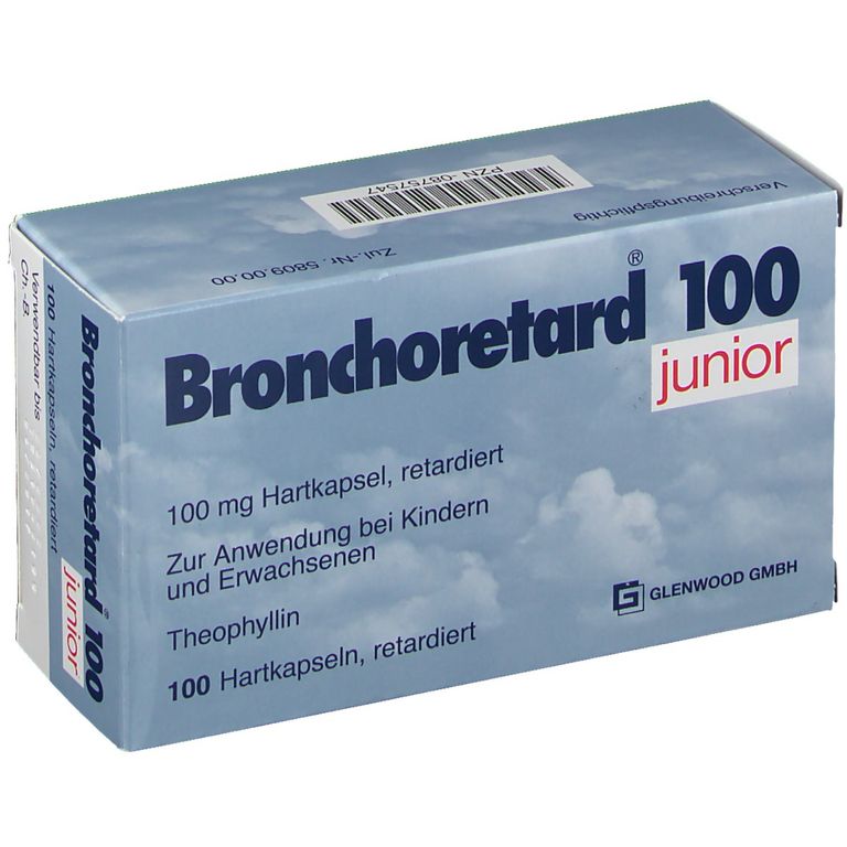 Bronchoretard® 100 junior 100 St mit dem E-Rezept kaufen - Shop Apotheke