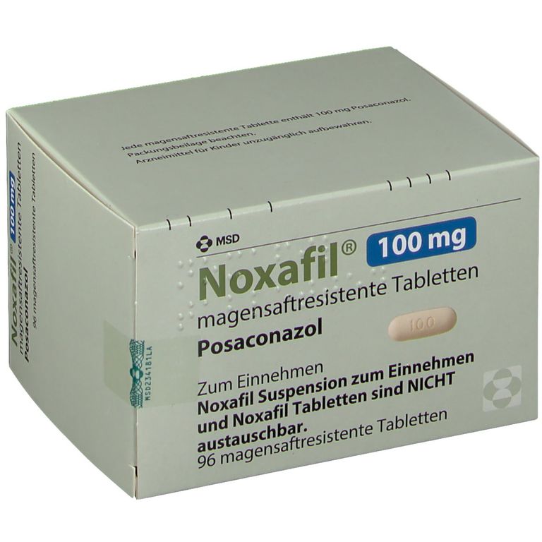 Noxafil® 100 mg 96 St mit dem E-Rezept kaufen - Shop Apotheke