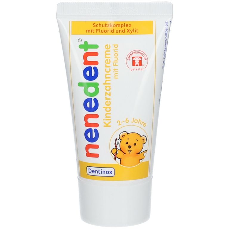 nenedent® Kinderzahncreme mit Fluorid 50 ml - Shop Apotheke