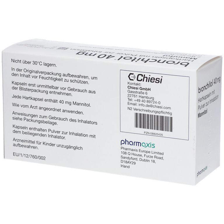 Bronchitol 40 mg 280 St mit dem E-Rezept kaufen - Shop Apotheke