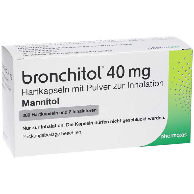 Bronchitol 40 mg 280 St mit dem E-Rezept kaufen - Shop Apotheke