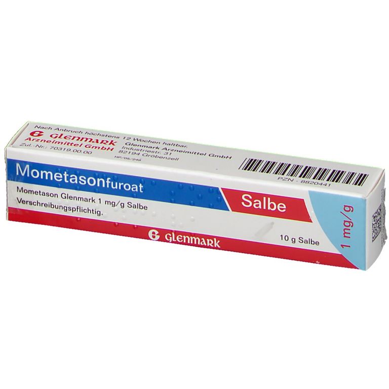 Mometason Glenmark 1 mg/g 10 g mit dem E-Rezept kaufen - Shop Apotheke