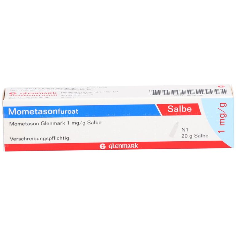 Mometason Glenmark 1 mg/g 20 g mit dem E-Rezept kaufen - Shop Apotheke