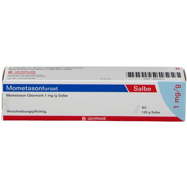 Mometason Glenmark 1 mg/g 100 g mit dem E-Rezept kaufen - Shop Apotheke