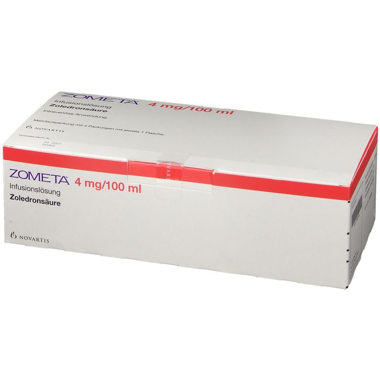 Zometa® 4 mg/100 ml 4 St mit dem E-Rezept kaufen - Shop Apotheke