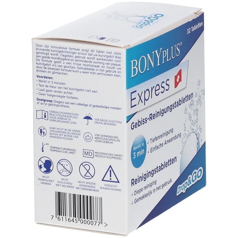 BONYplus® Reinigungsbrausetabletten 32 St - Shop Apotheke