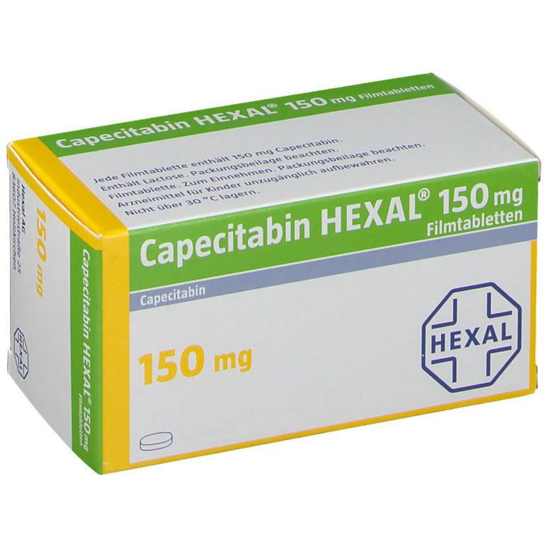 Capecitabin HEXAL® 150 mg 120 St mit dem E-Rezept kaufen - Shop Apotheke