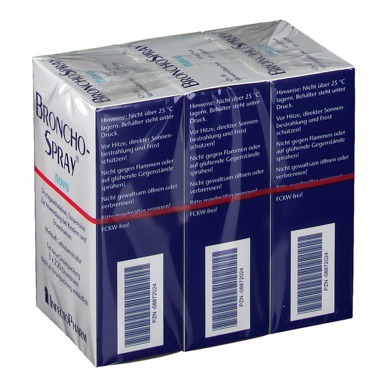 Bronchospray® novo 3 St mit dem E-Rezept kaufen - Shop Apotheke