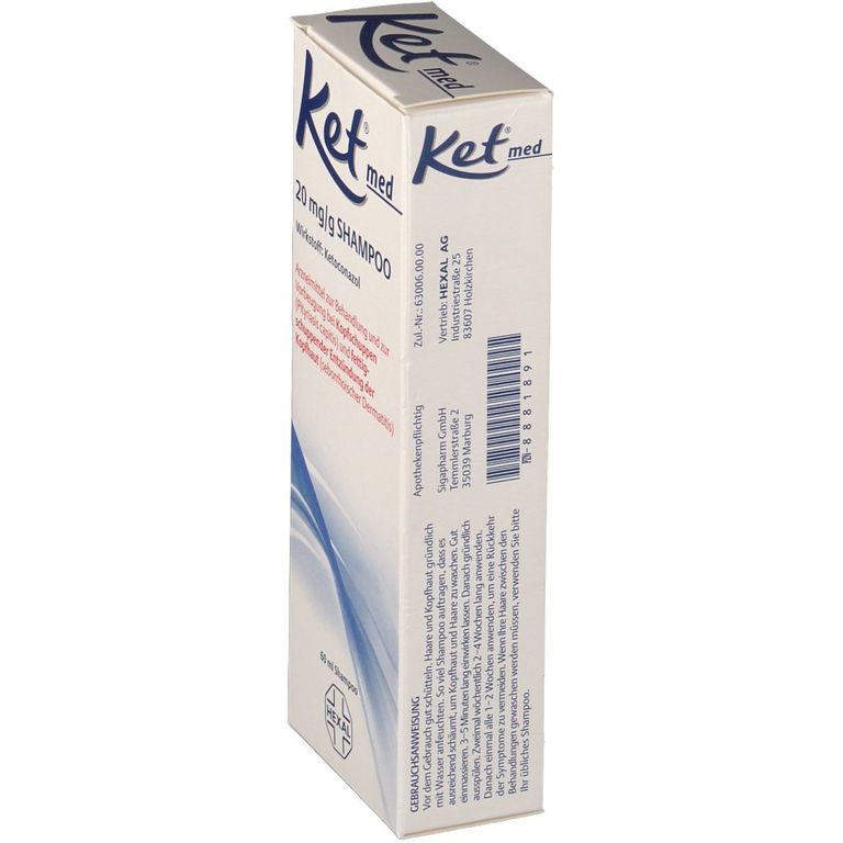Ket® med 20 mg/g Shampoo 60 ml - Shop Apotheke