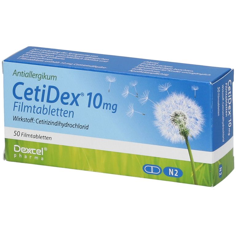 CetiDex® 10 mg 50 St - Shop Apotheke