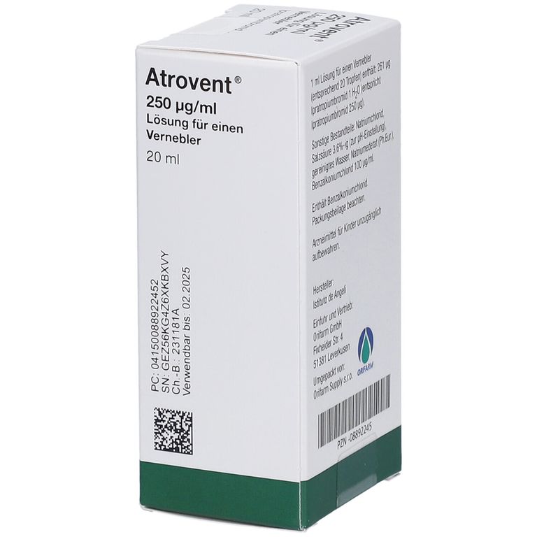 ATROVENT LS 20 ml mit dem E-Rezept kaufen - Shop Apotheke