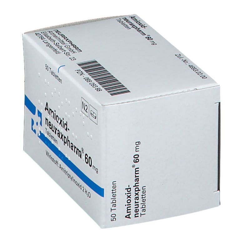 Amioxid-neuraxpharm® 60 mg 50 St mit dem E-Rezept kaufen - Shop Apotheke
