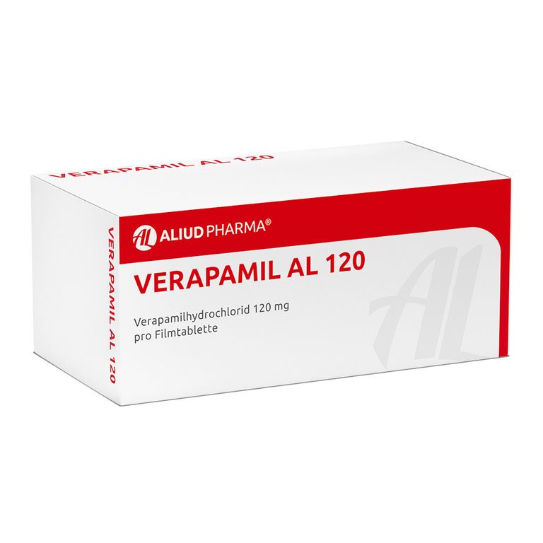 Verapamil AL 120 100 St mit dem E-Rezept kaufen - Shop Apotheke