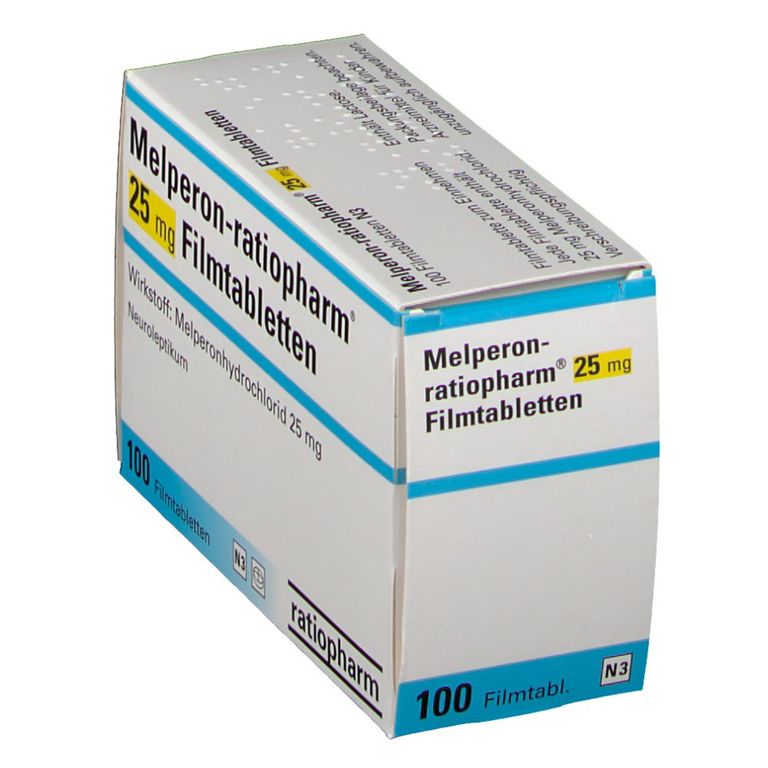 Melperon-ratiopharm® 25 mg 100 St mit dem E-Rezept kaufen - Shop Apotheke