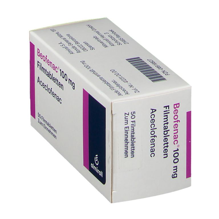 Beofenac® 100 mg 50 St mit dem E-Rezept kaufen - Shop Apotheke