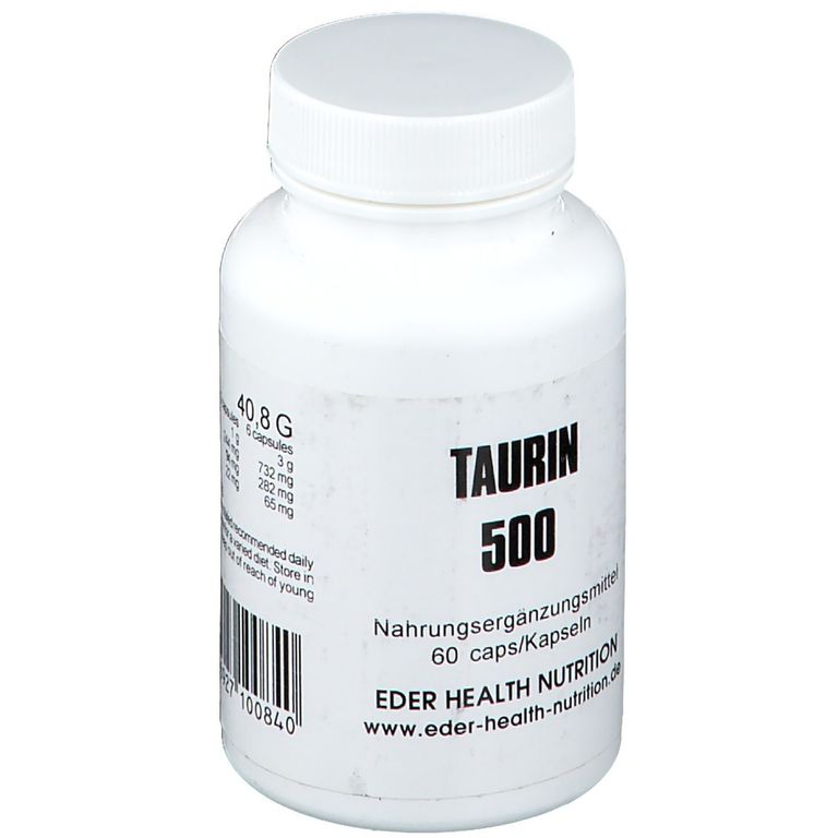 Taurin 500 Kapseln 60 St - Shop Apotheke