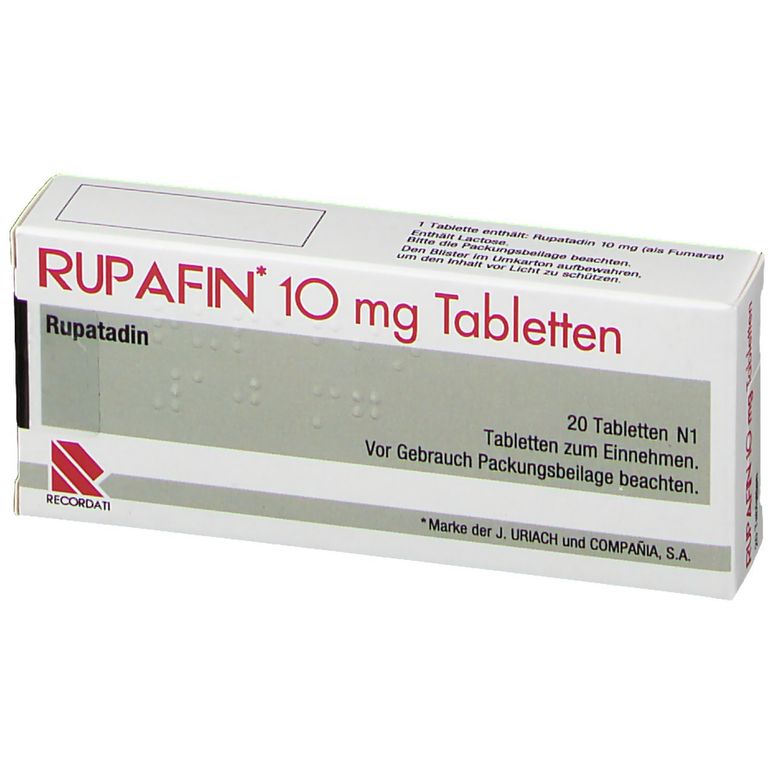 Rupafin 10 mg 20 St mit dem E-Rezept kaufen - Shop Apotheke
