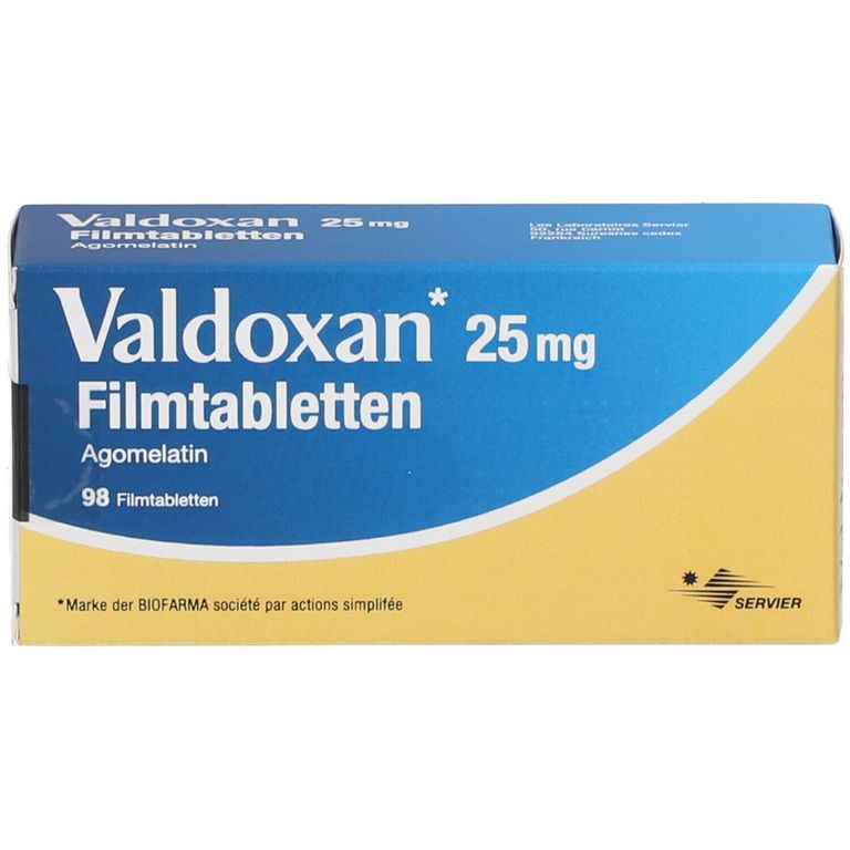 Valdoxan® 25 mg 98 St mit dem E-Rezept kaufen - Shop Apotheke