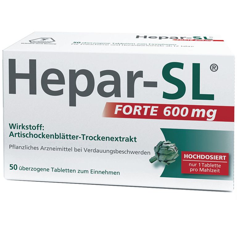Hepar-SL® FORTE 600 mg 50 St - Shop Apotheke