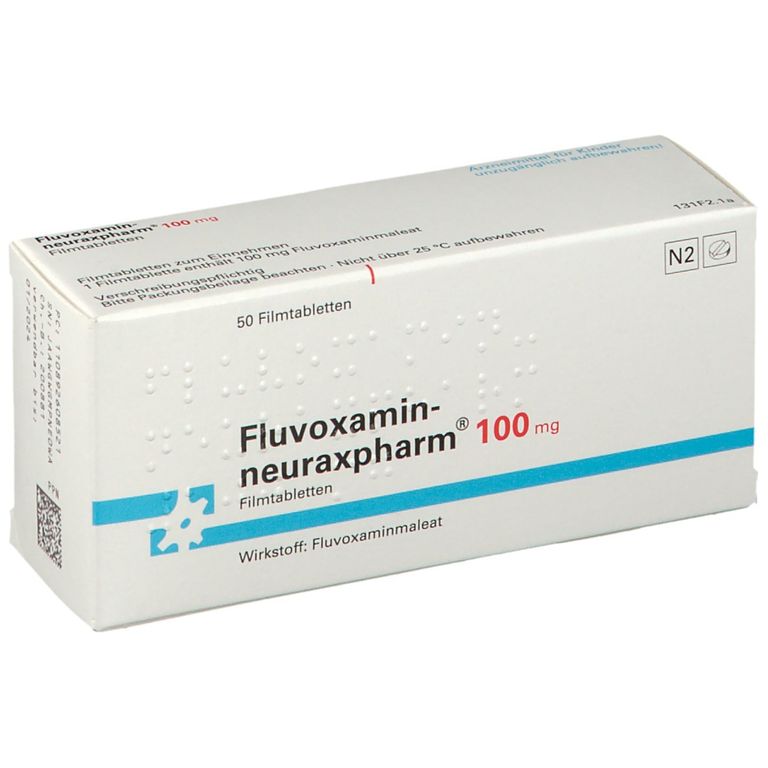Fluvoxamin-neuraxpharm® 100 mg 50 St mit dem E-Rezept kaufen - Shop ...