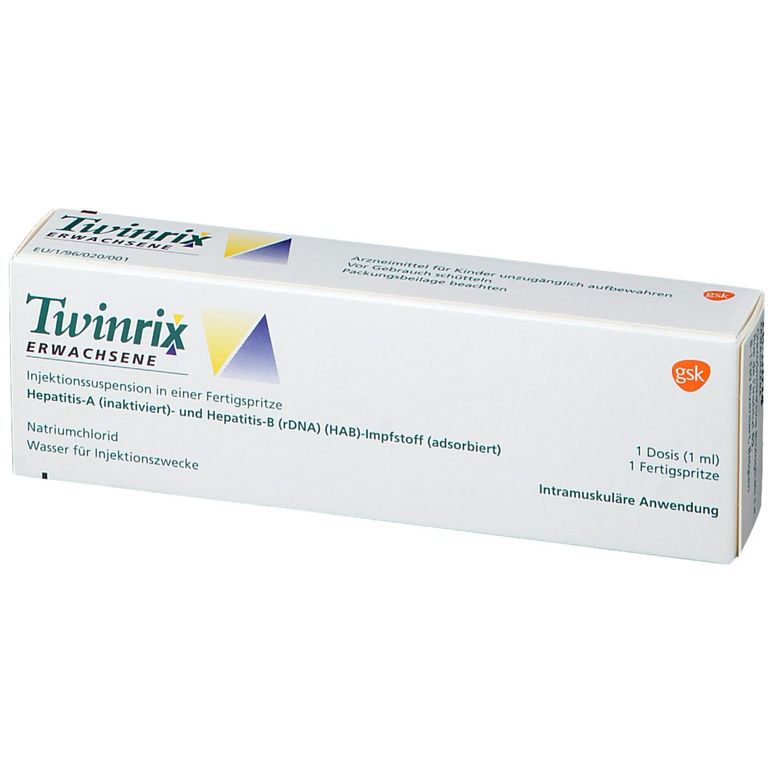 Twinrix Erwachsene 1x1 St mit dem E-Rezept kaufen - Shop Apotheke
