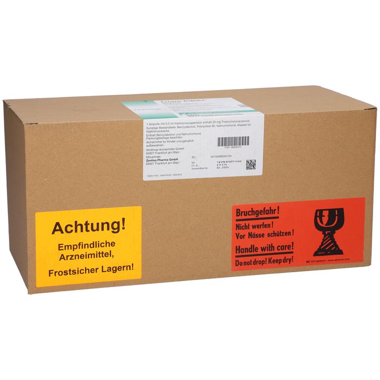 Triam Injekt® 20 mg 500 St mit dem E-Rezept kaufen - Shop Apotheke