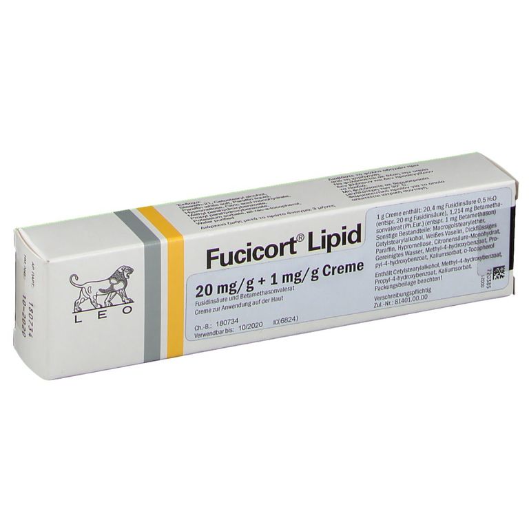 Fucicort Lipid 20 mg/g + 1 mg/g Creme 30 g mit dem E-Rezept kaufen ...