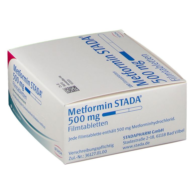 Metformin STADA® 500 mg 180 St mit dem E-Rezept kaufen - Shop Apotheke