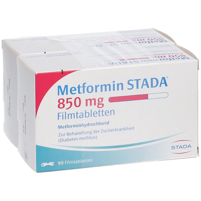Metformin STADA® 850 mg 180 St mit dem E-Rezept kaufen - Shop Apotheke