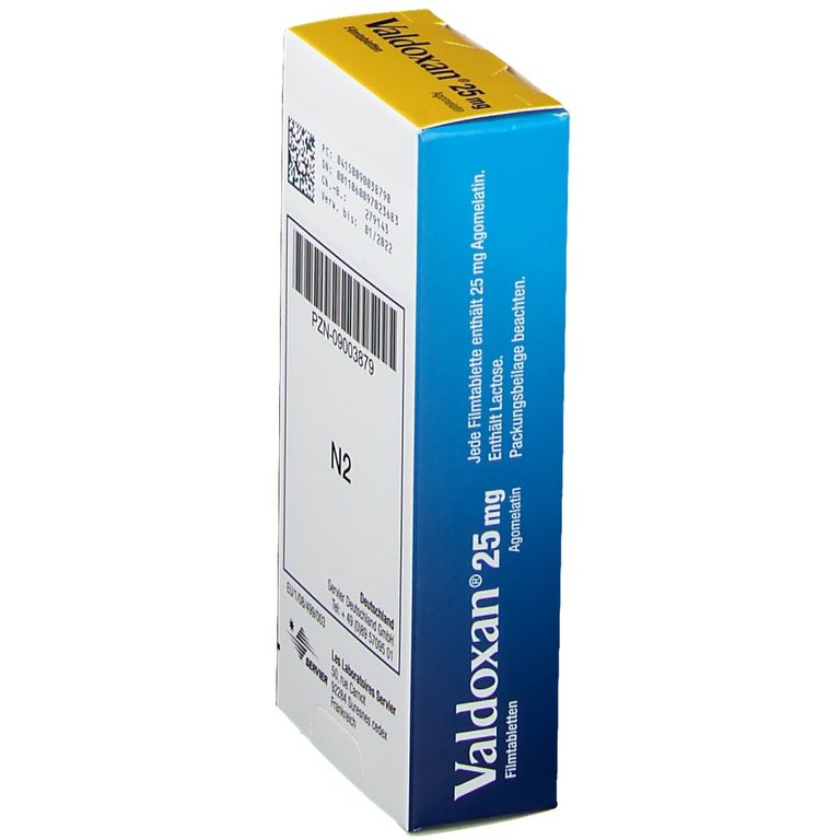 Valdoxan® 25 mg 28 St mit dem E-Rezept kaufen - Shop Apotheke