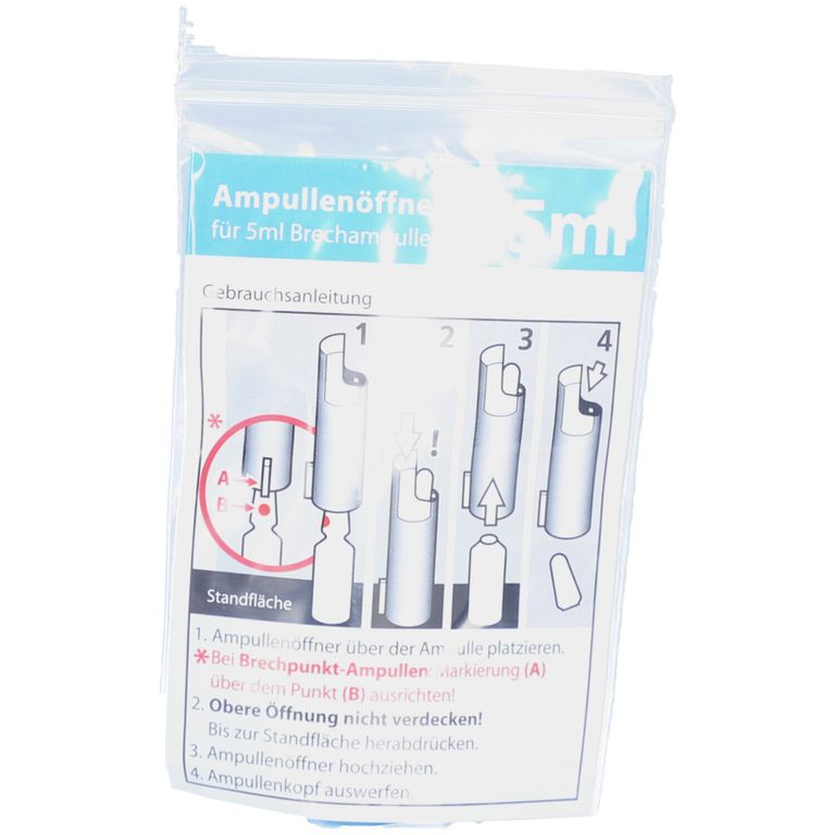 Kaxilu Ampullenöffner für 5 ml Brechampullen 1 St - Shop Apotheke