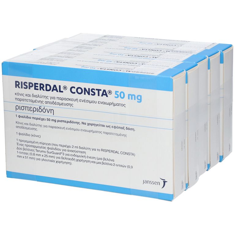 RISPERDAL CONSTA 50 mg Plv.u.LM H.Depot-Inj.-Susp. 5 St mit dem E ...