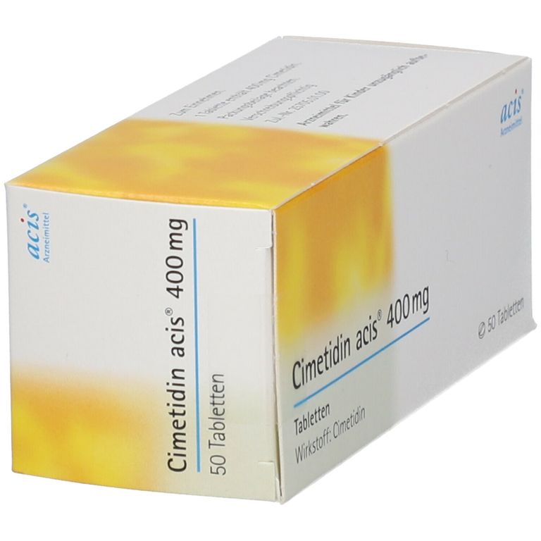 Cimetidin acis® 400Mg 50 St mit dem E-Rezept kaufen - Shop Apotheke