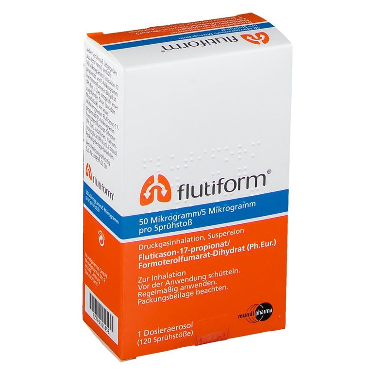 flutiform® 50 µg/5 µg 1 St mit dem E-Rezept kaufen - Shop Apotheke