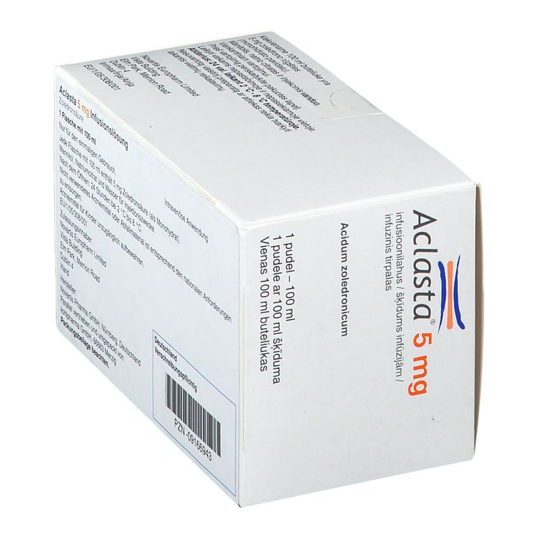 ACLASTA 5 mg Infusionslösung 100 ml mit dem E-Rezept kaufen - Shop Apotheke