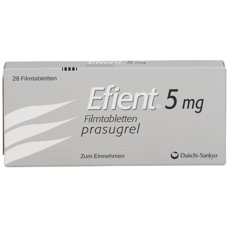 Efient® 5 mg 28 St mit dem E-Rezept kaufen - Shop Apotheke