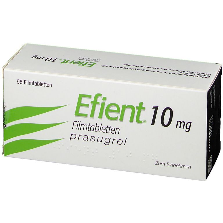 Efient® 10 mg 98 St mit dem E-Rezept kaufen - Shop Apotheke