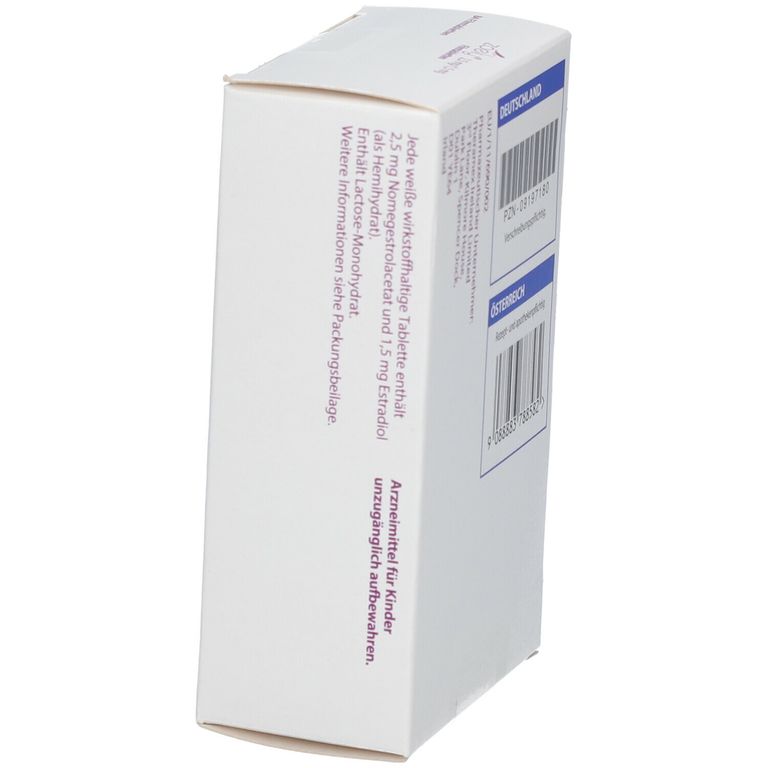 zoely® 2,5 mg/1,5 mg 3x28 St mit dem E-Rezept kaufen - Shop Apotheke